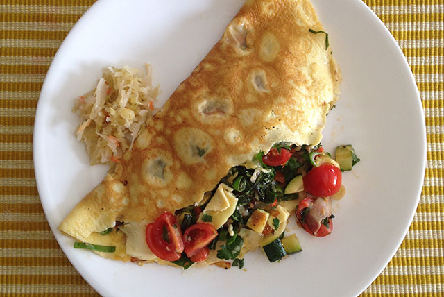 Superghee Vegetable Omelet - Pure Indian Foods, The Ghee Spoon Blog